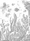 Underwater World coloring pages for Adults